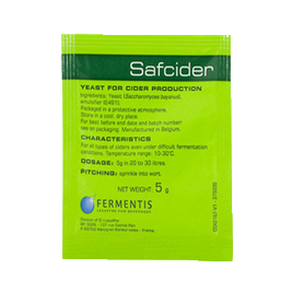 SafCider Dry Yeast - iBrew Singapore Homebrewing Equipment